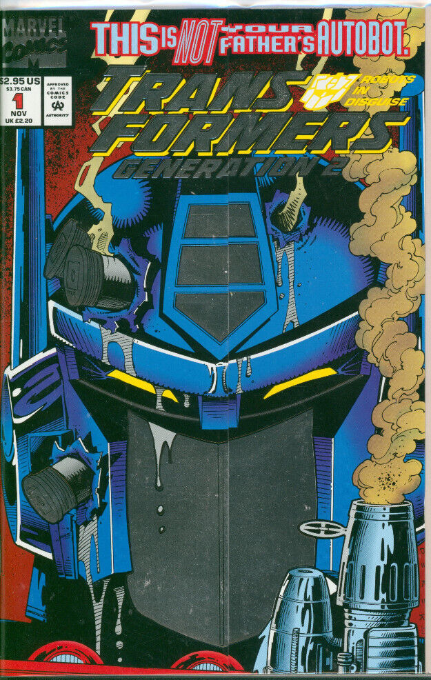Transformers Generation 2 #1 Foil Cover Marvel Comics 1993 VF+ | Comic ...
