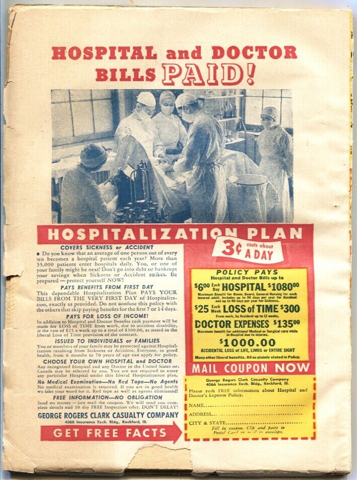 Thrilling Love-Nov 1945-Military and Romance Pulp Stories-Appealing ...