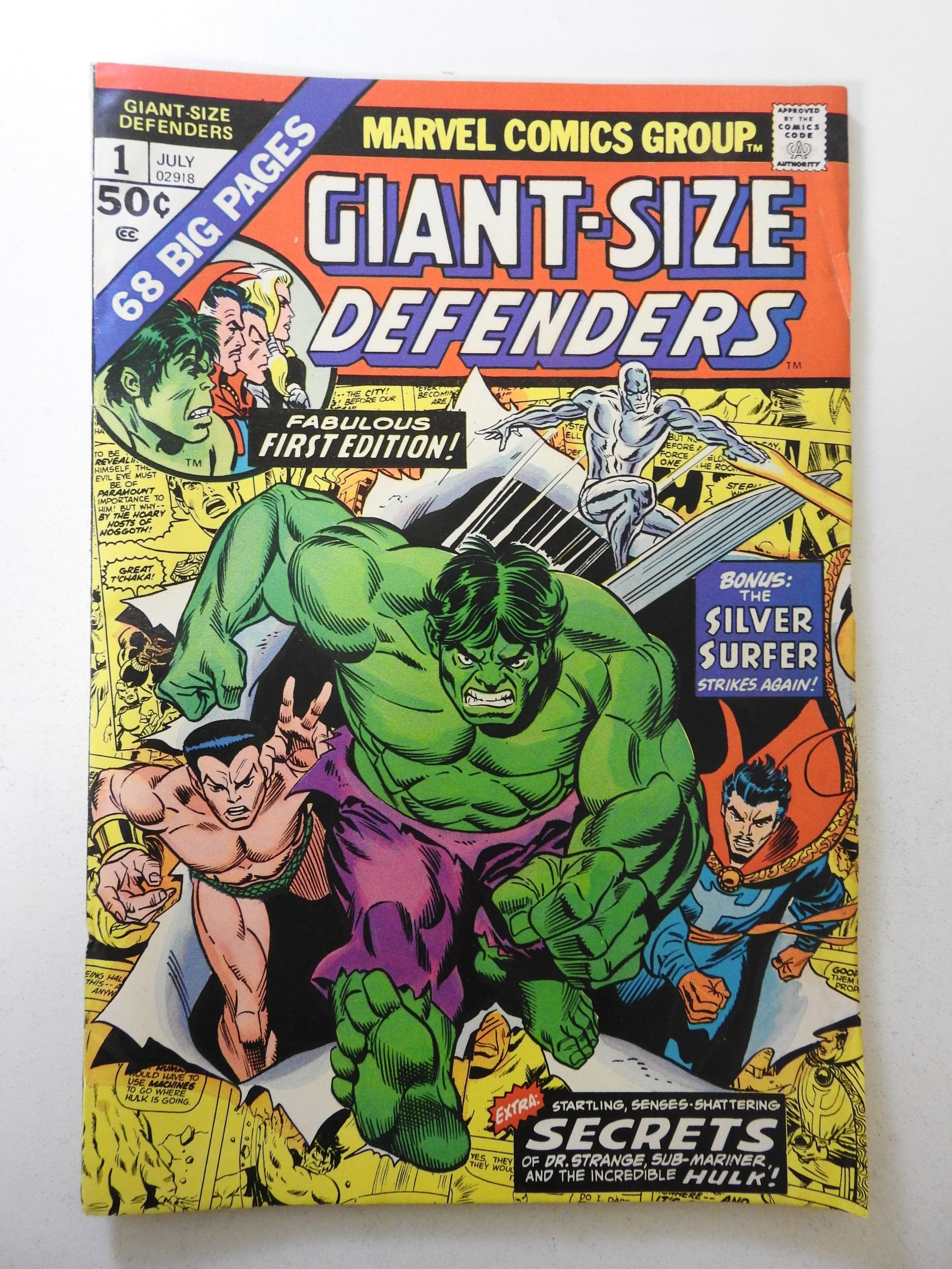 Giant-Size Defenders #1 (1974) FN Condition! | Comic Books - Bronze Age ...