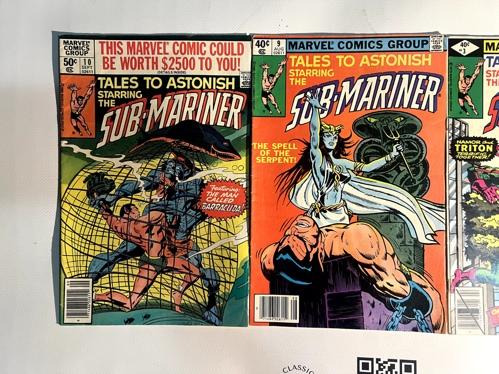 3 Tales To Astonish Marvel Comic Books# 3 9 10 Sub Mariner Avengers 16 ...