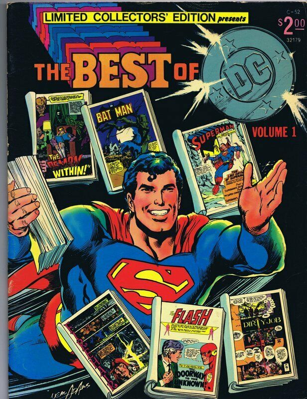 Best of DC Treasury Edition #C-52 ORIGINAL Vintage 1977 DC Comics ...