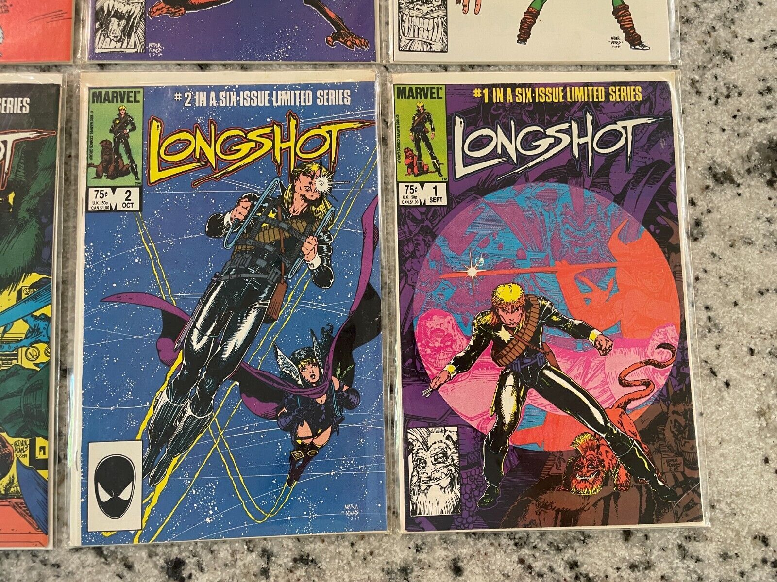 Longshot Complete Marvel Comics Series # 1 2 3 4 5 6 NM X-Men Wolverine ...