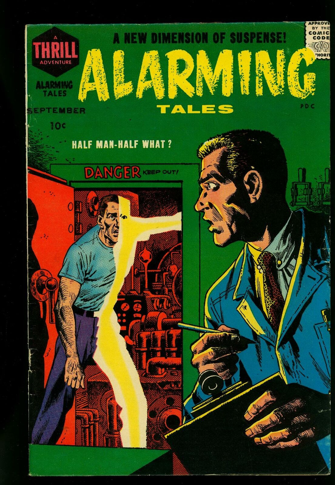 Alarming Tales #5 1958- John Severin - Jack Kirby - Williamson FN ...