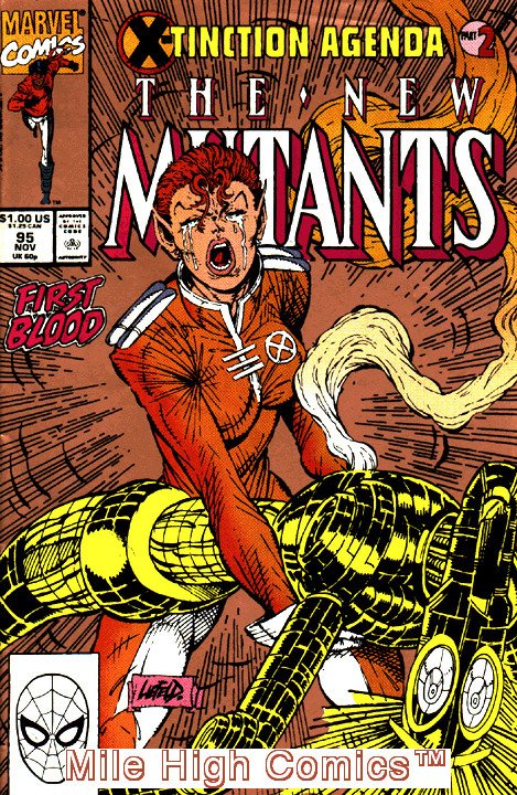 NEW MUTANTS (1983 Series) (MARVEL) #95 2ND PRT Good Comics Book | Comic ...