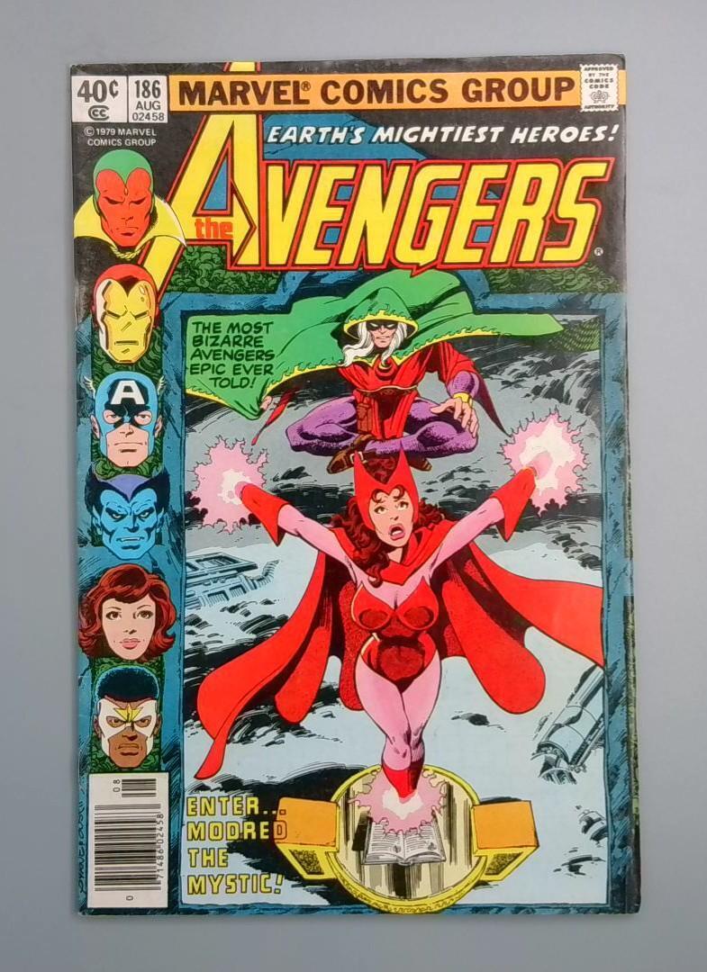Avengers #186, FN+ 1st Chthon Marvel Comics 1979 JR1 | Comic Books ...