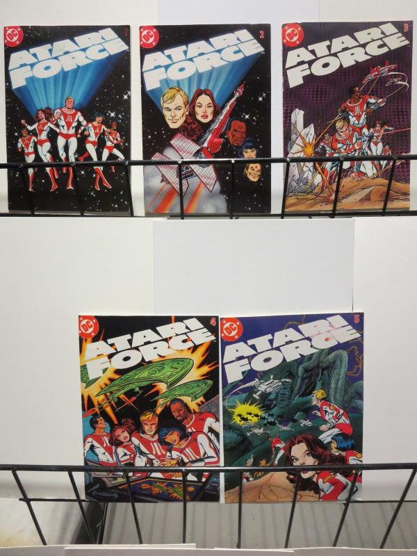 Atari Force #1-5 (DC 1982) Pack-in Comics for the 2600 System Set Conway Thomas | Comic Books ...