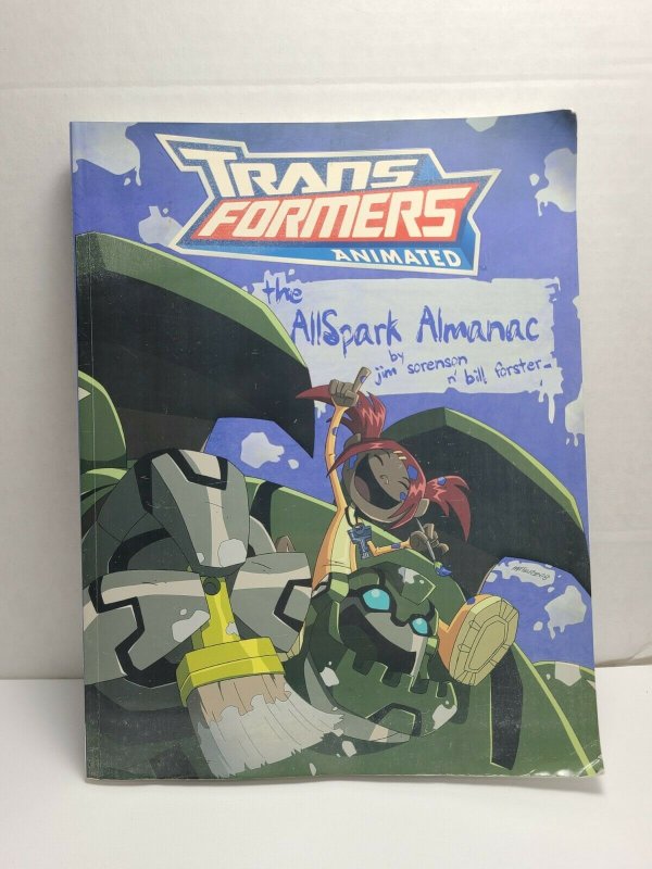 Transformers Animated The AllSpark Almanac Jim Sorenson IDW Used C2 ...