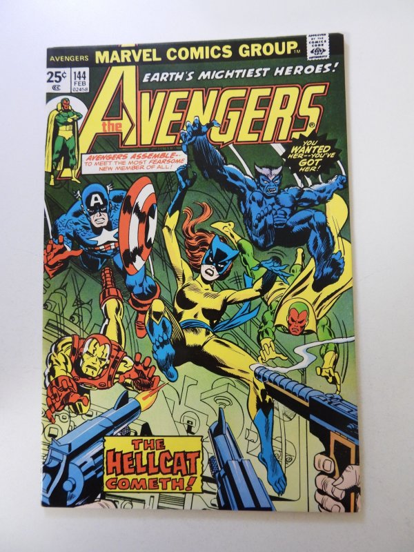 The Avengers #144 1st appearance of Hellcat FN- MVS intact ...