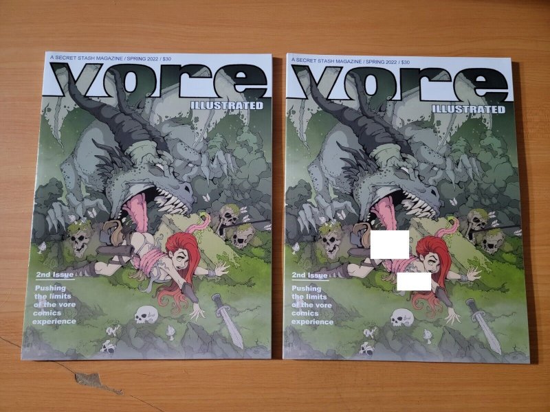 Vore Illustrated Magazine #2 Variant Cover SET ~ NEAR MINT NM ~ 2022 Kickstarter | Comic Books ...
