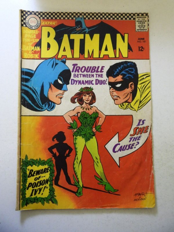 Batman #181 (1966) 1st App of Poison Ivy! VG Condition | Comic Books ...
