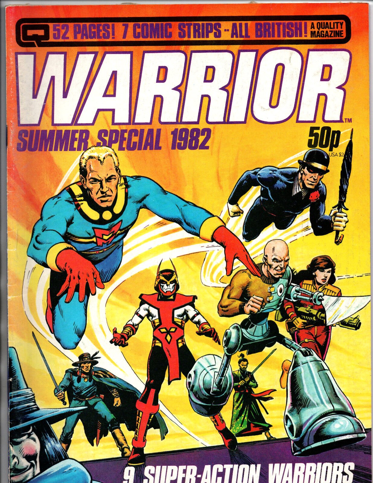Warrior Summer Special #1 - Miracleman - V for Vendetta - UK - Quality ...