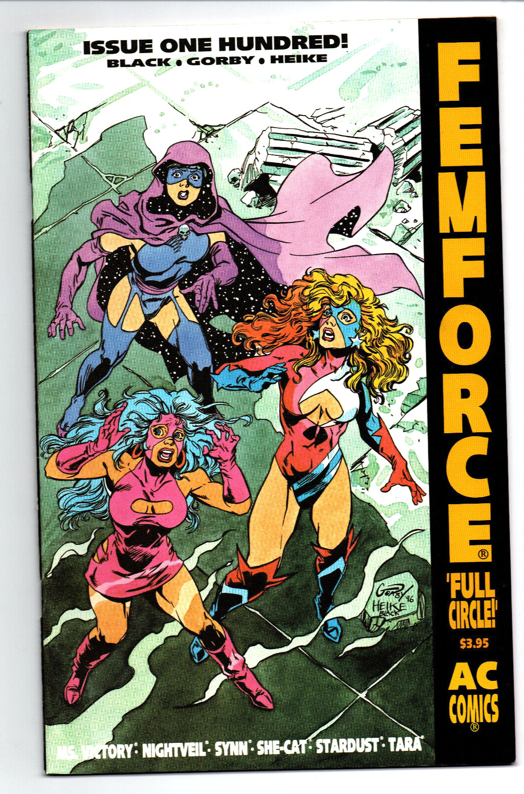 Femforce #100 - AC Comics - 1996 - (-NM) | Comic Books - Modern Age, AC Comics, Superhero / HipComic