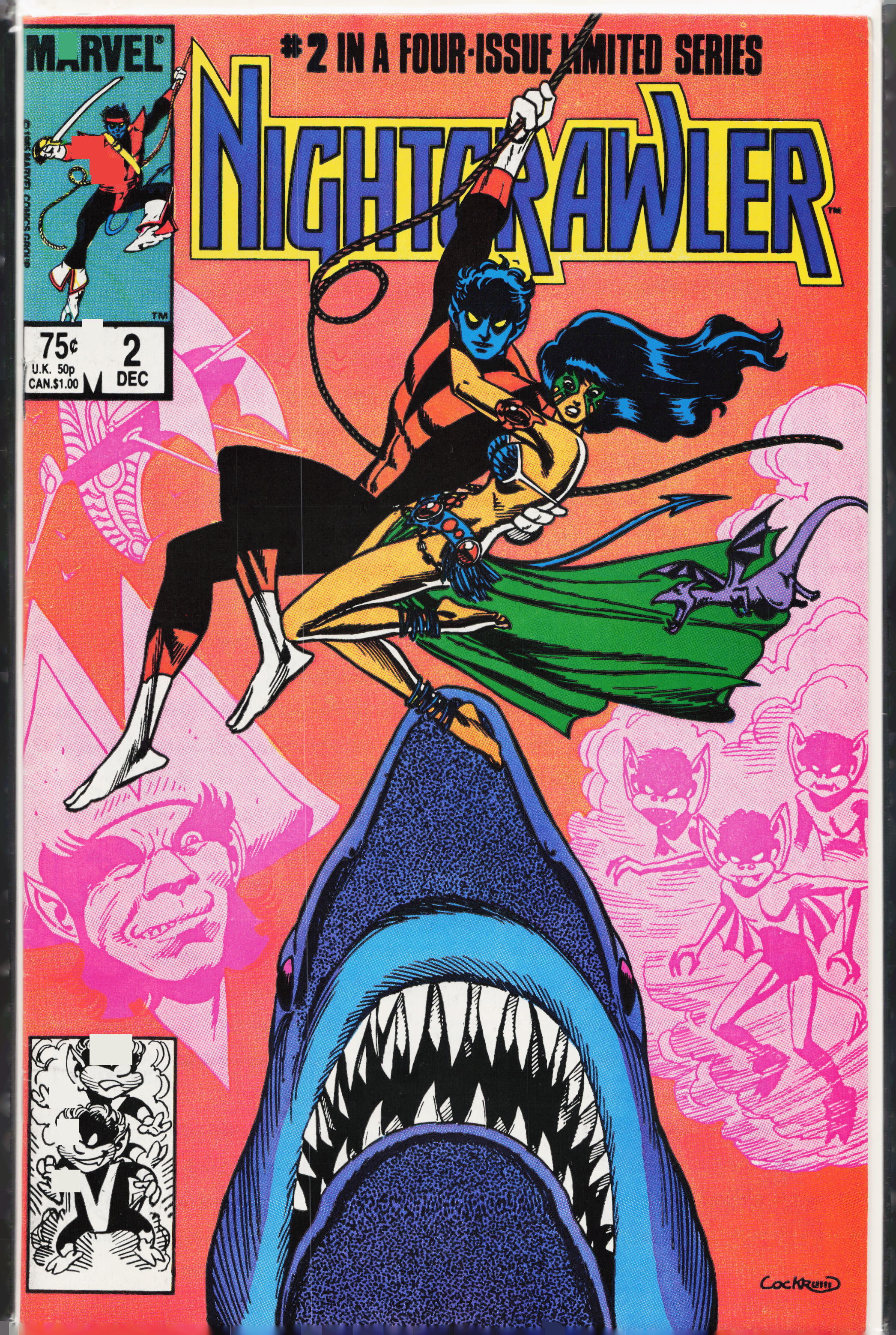Nightcrawler #2 (1985) Nightcrawler | Comic Books - Copper Age, Marvel ...