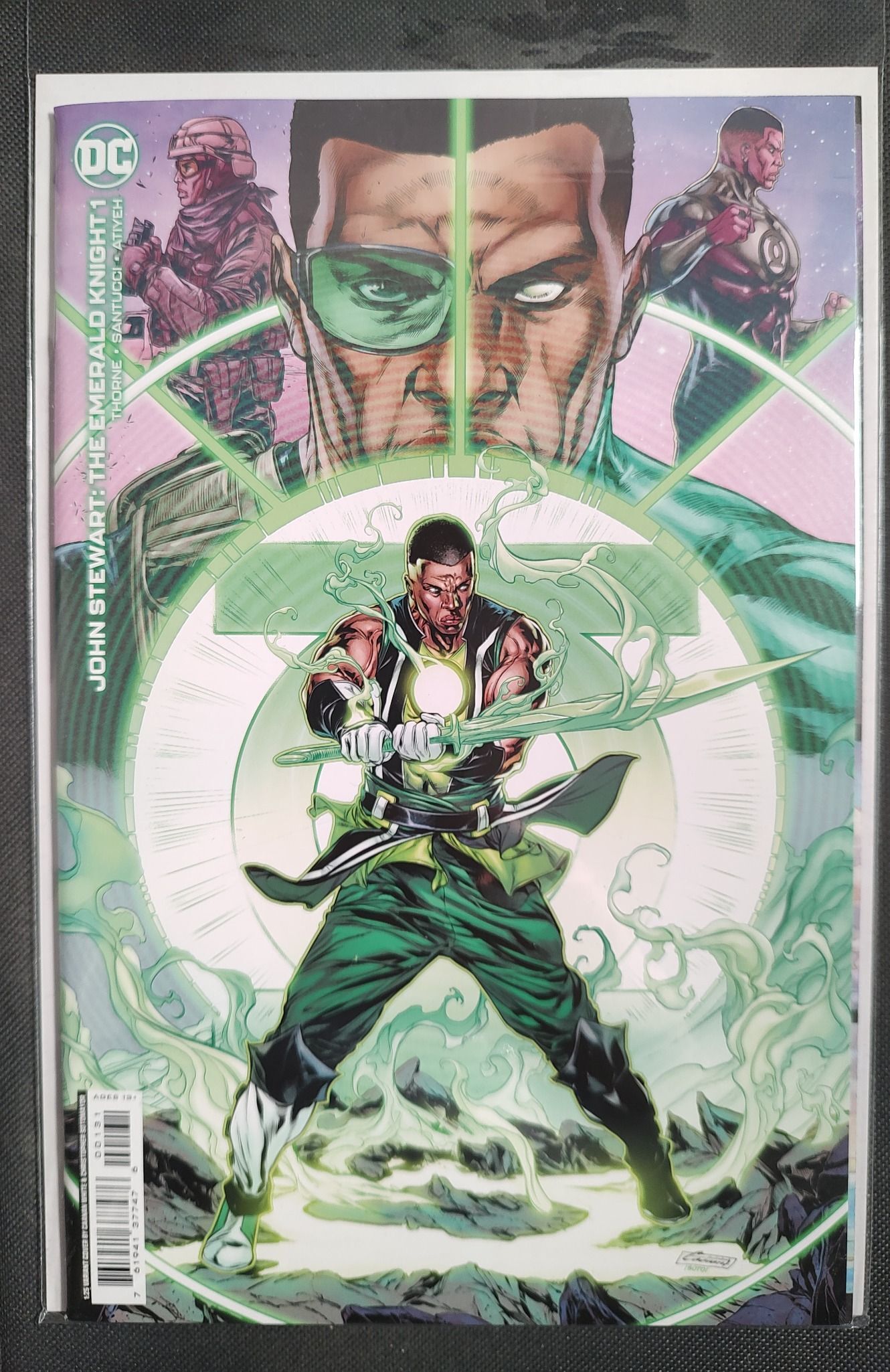 John Stewart: The Emerald Knight White Cover (2023) Incentive Variant ...