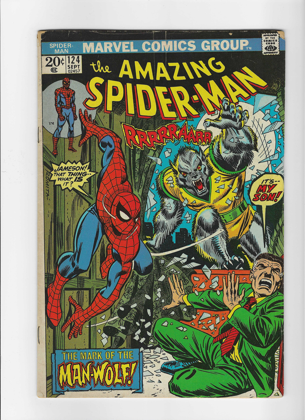 The Amazing Spider-Man, Vol. 1 124 | Comic Books - Bronze Age, Marvel ...