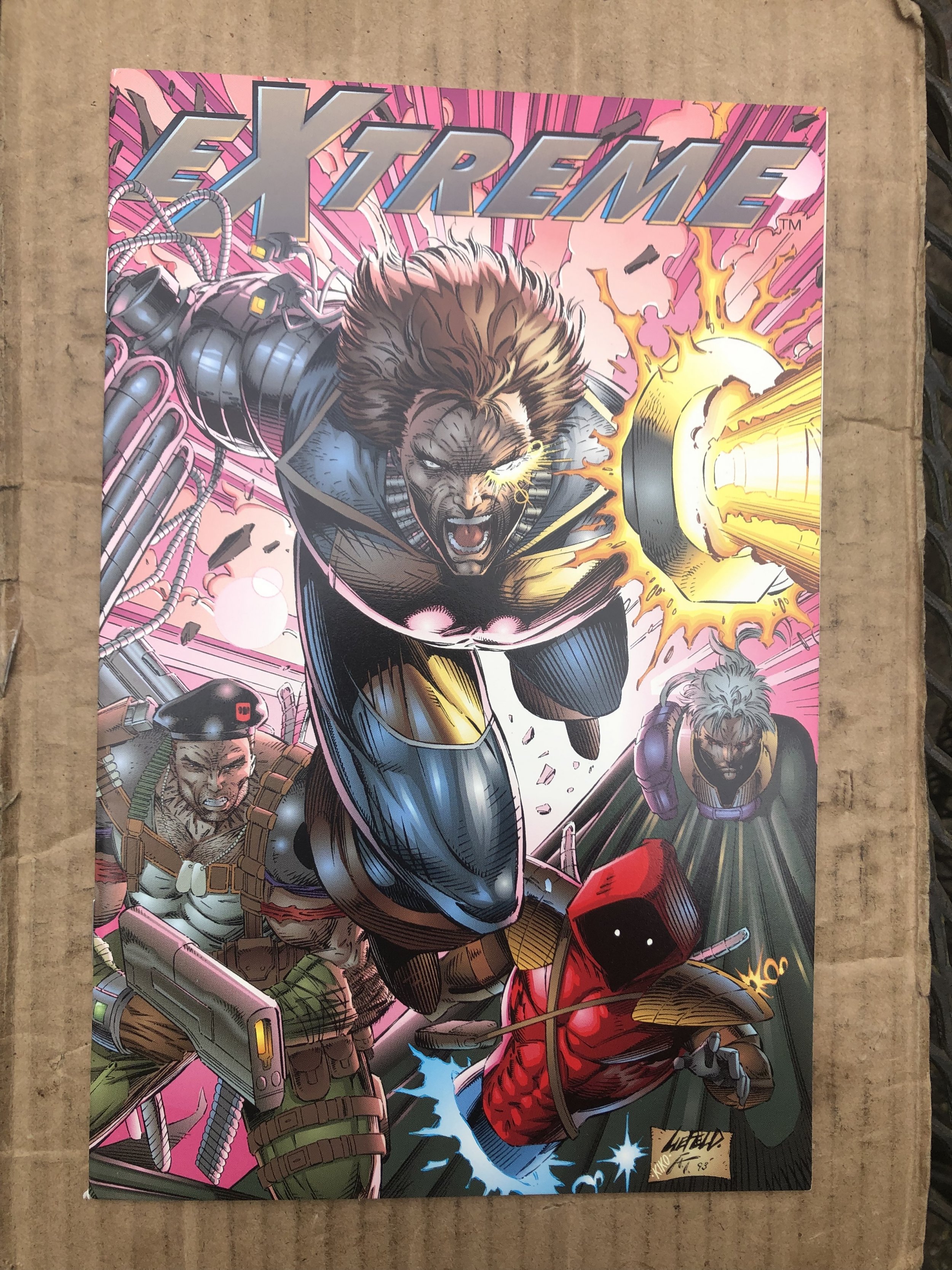 Extreme #0 Cover B (1993) | Comic Books - Modern Age, Image Comics ...