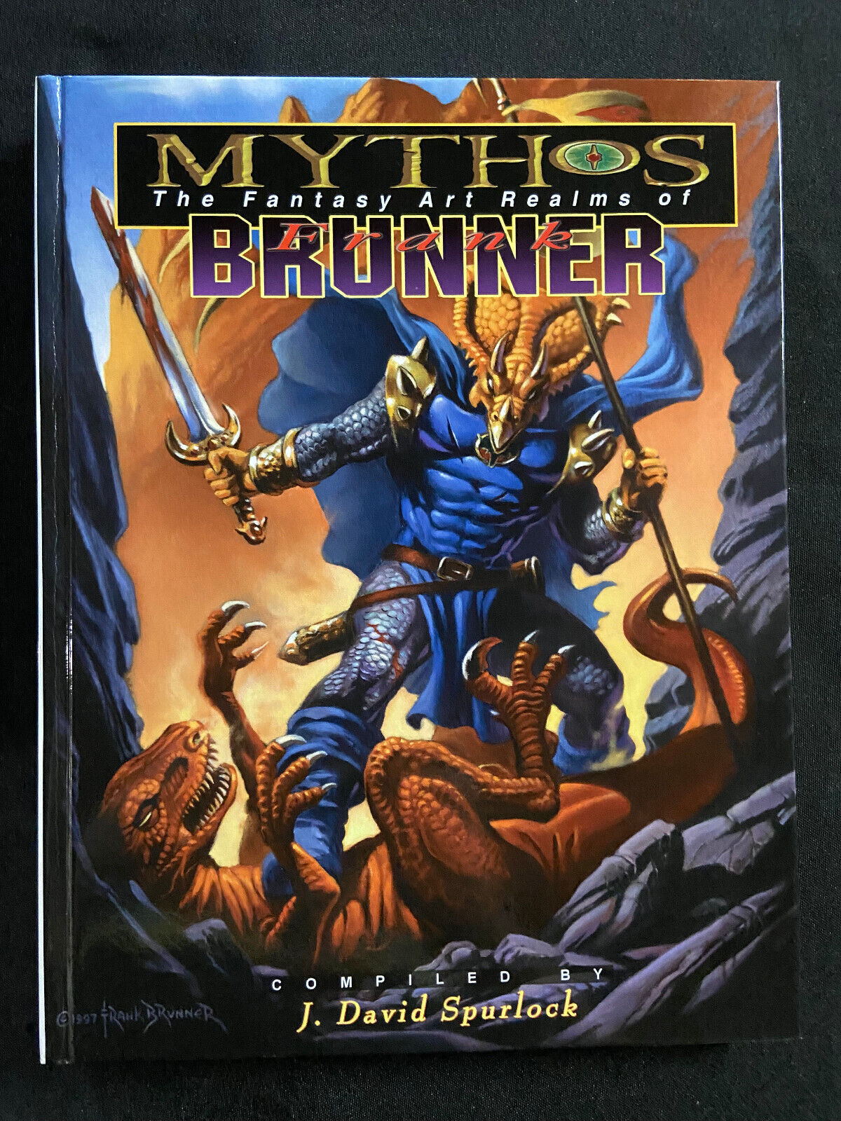Mythos: Fantasy ART of Frank Brunner HC Book Signed + Original RED ...