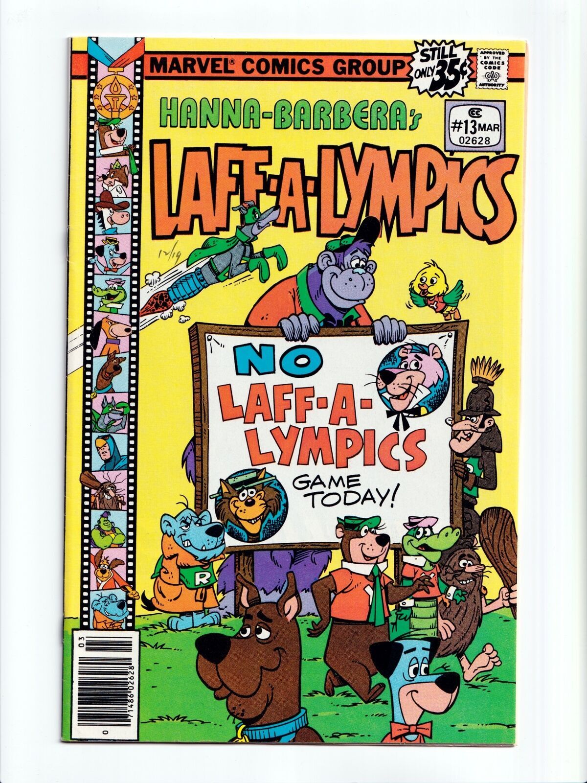 Laff-a-Lympics #13 Last Issue Hanna Barbera Marvel Comics 1979 VF ...