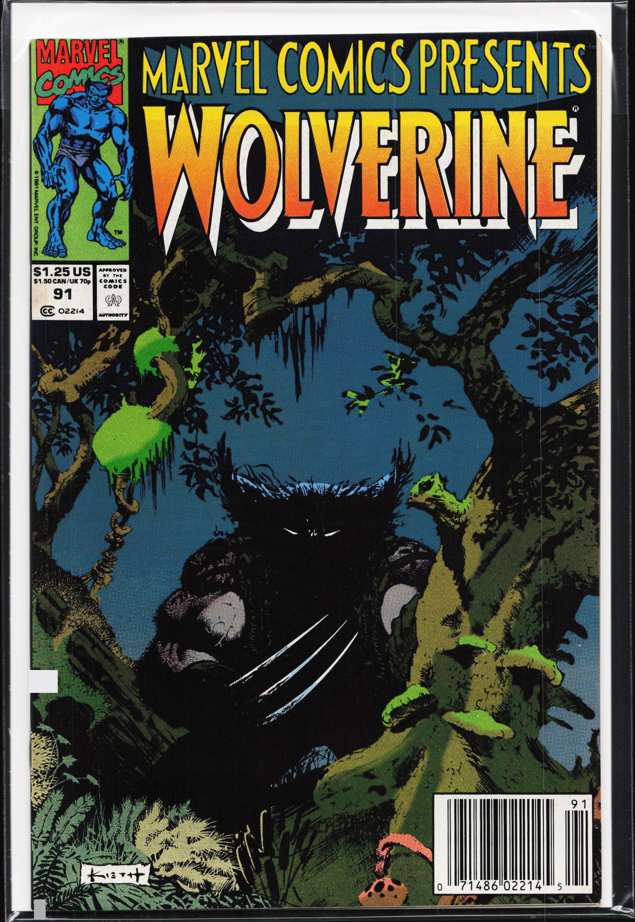 Marvel Comics Presents #91 (1991) Wolverine | Comic Books - Copper Age, Marvel, Wolverine ...