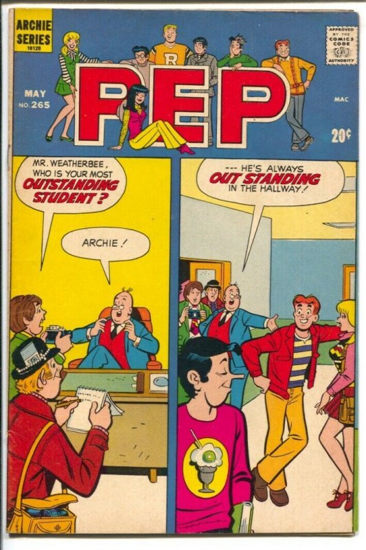 Pep #265 1972-Archie-Betty-Veronica-VG | Comic Books - Bronze Age ...