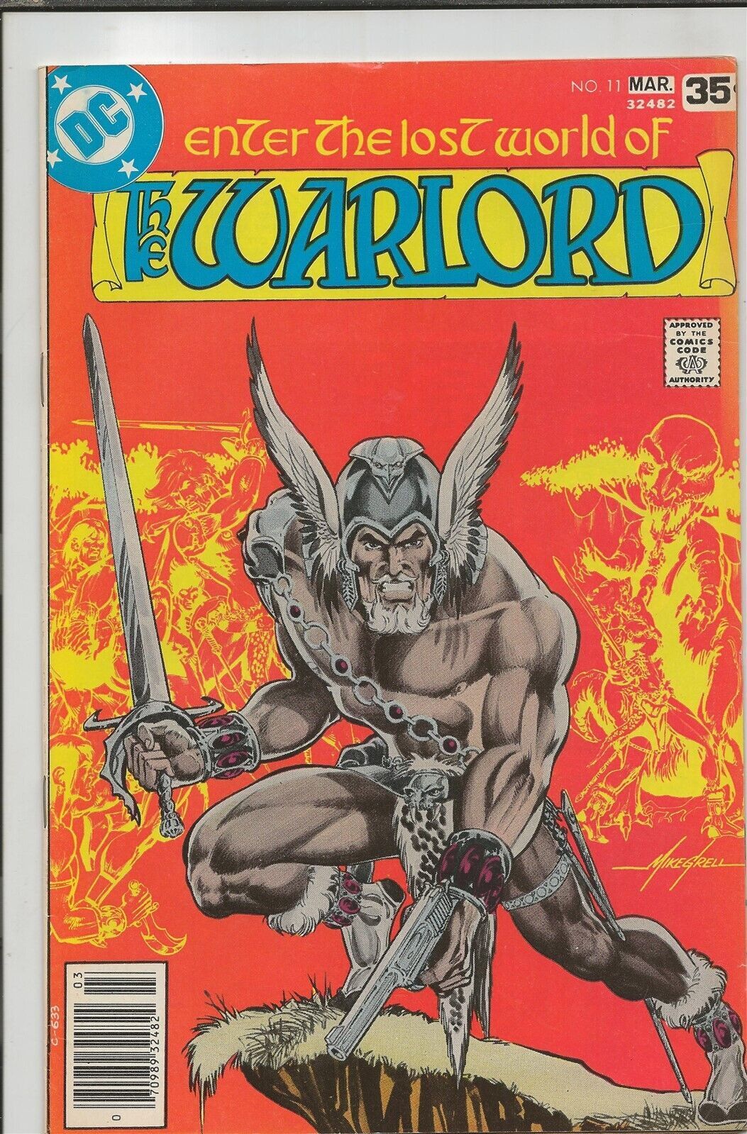Warlord #11 ORIGINAL Vintage 1978 DC Comics | Comic Books - Bronze Age ...