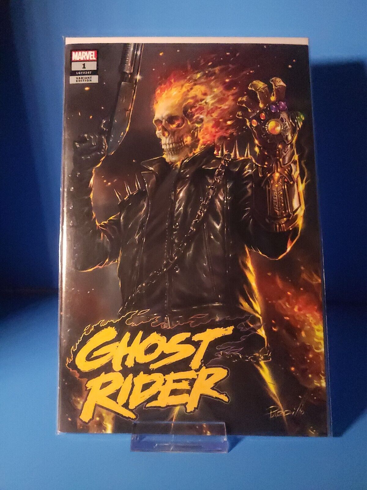 Ghost Rider #1 Marvel 2022 Lucio Parrillo Trade Dress Variant 02/23 ...