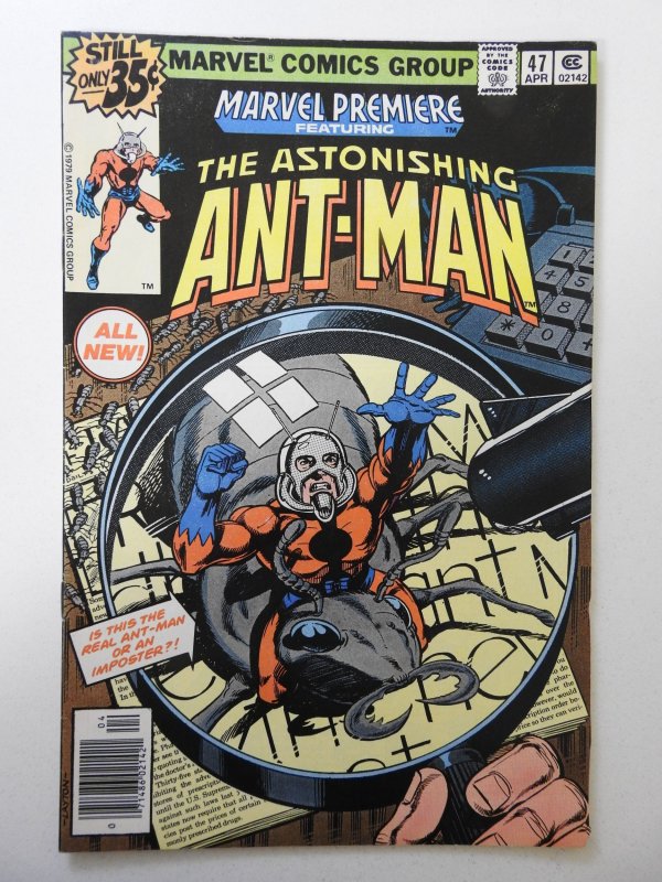 Marvel Premiere #47 (1979) FN+ Condition! First Scott Lang as Ant-Man ...