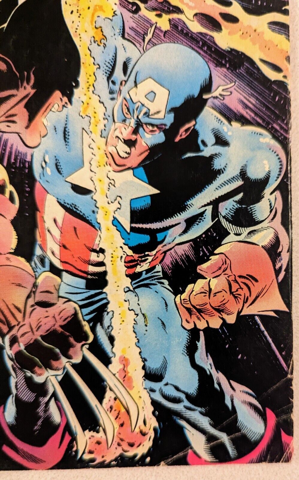 Captain America Annual 8 FN+ Iconic Mike Zeck Cover Wolverine 1st App ...