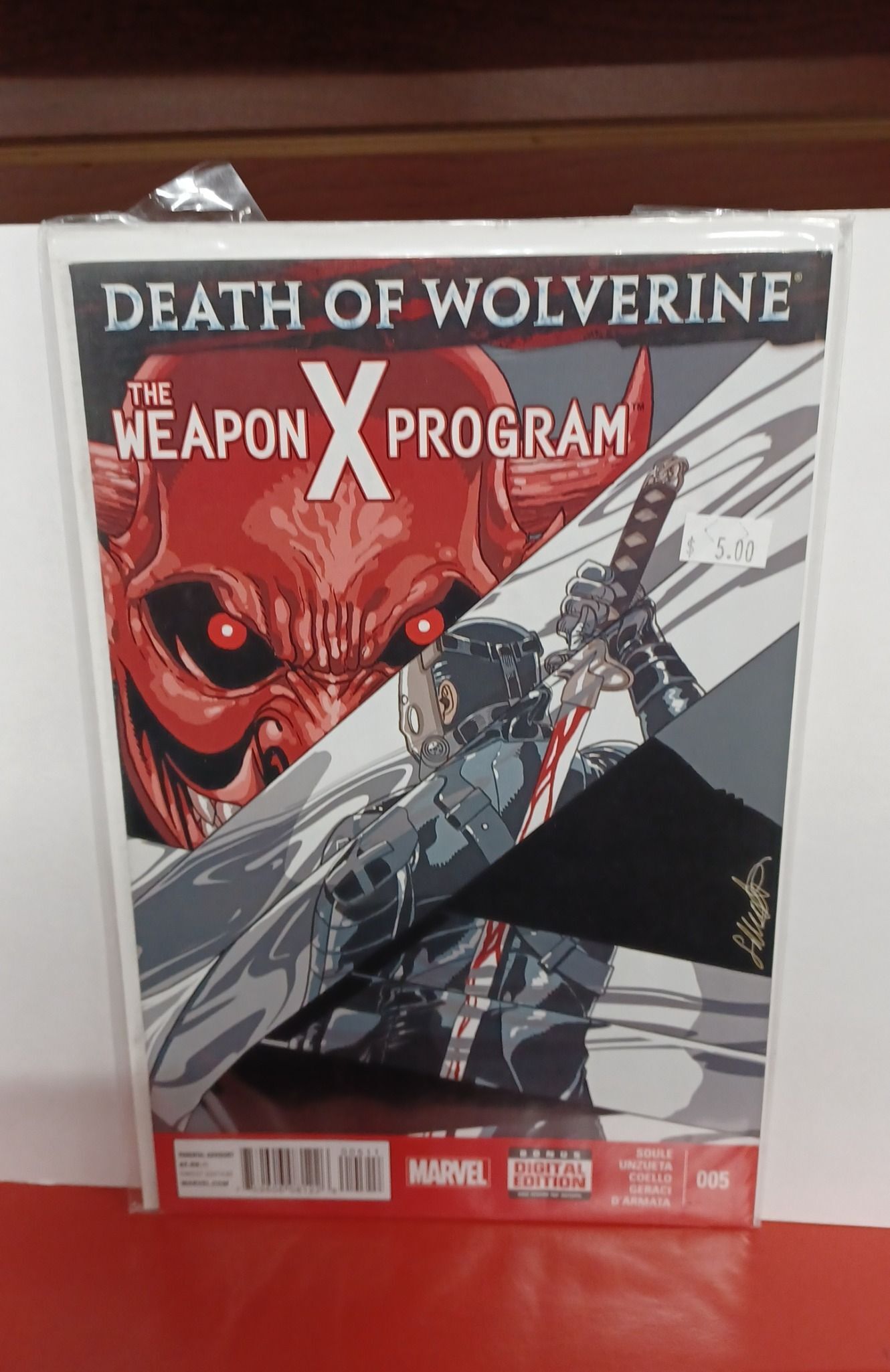 Death of Wolverine: The Weapon X Program #5 (2015) | Comic Books ...