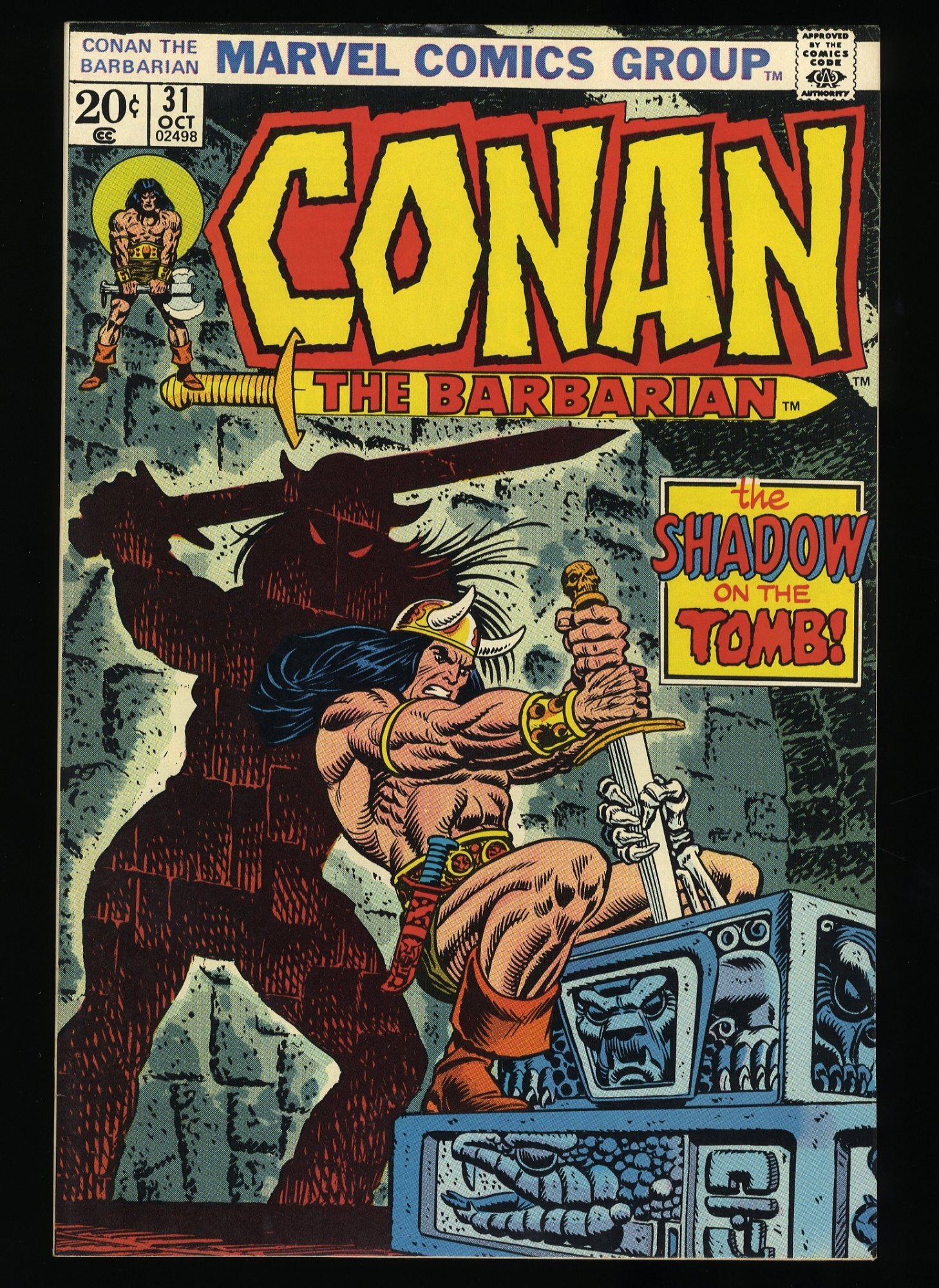 Conan The Barbarian #31 NM 9.4 John Buscema Art! | Comic Books - Bronze ...