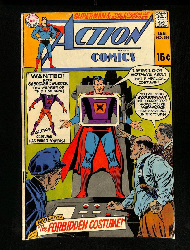 Action Comics #384 | Comic Books - Silver Age, DC Comics, Superman ...