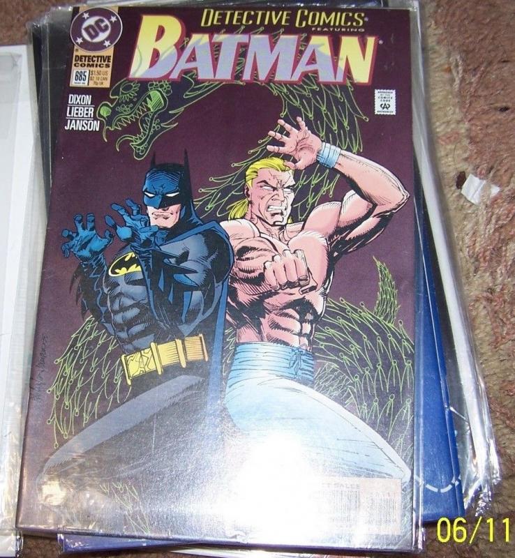 Detective Comics # 685 Batman 1995 DC Robin King Snake TIM Drake ...