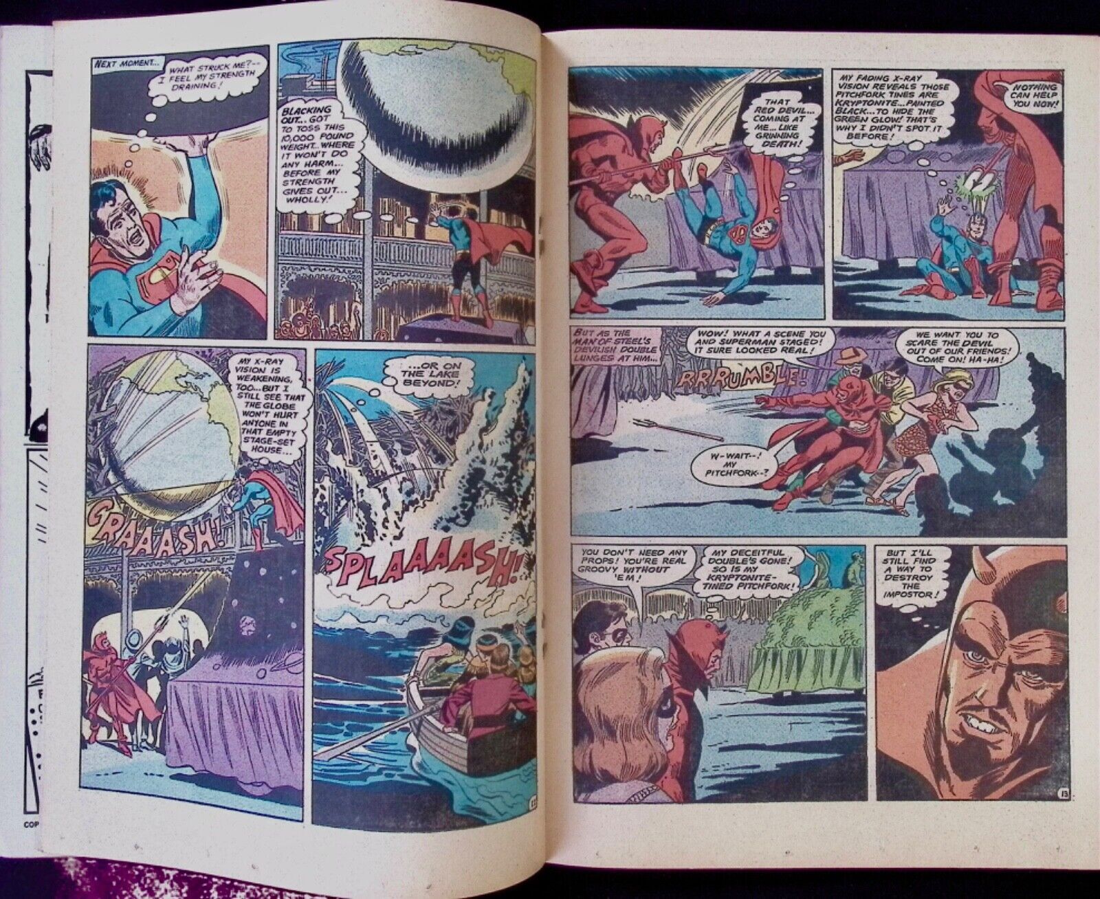 SUPERMAN Comic Issue 225 — 1st Series 36 Pages 15 Cent Cover — 1970 DC ...