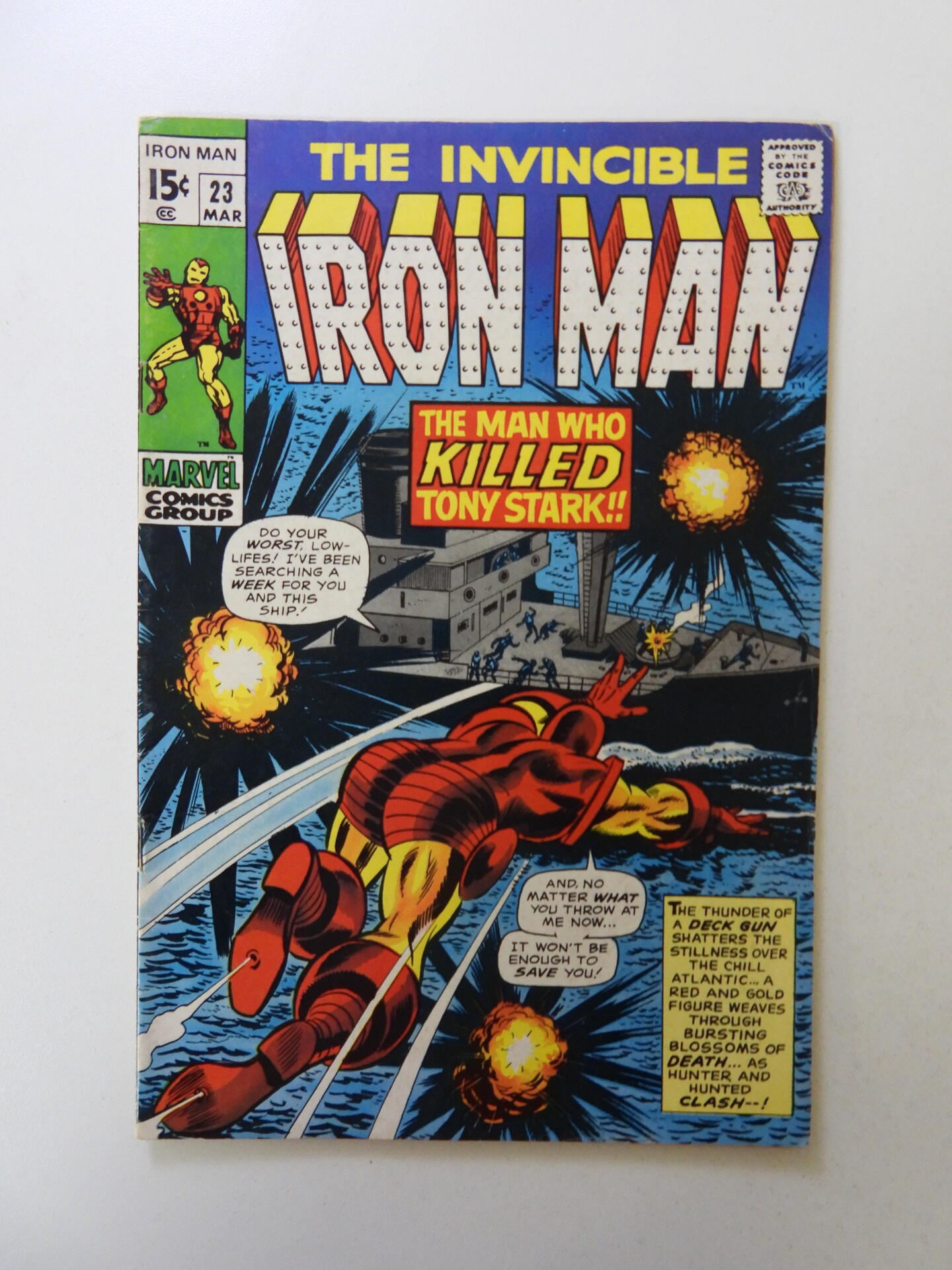 Iron Man #23 (1970) FN/VF condition | Comic Books - Bronze Age, Marvel ...