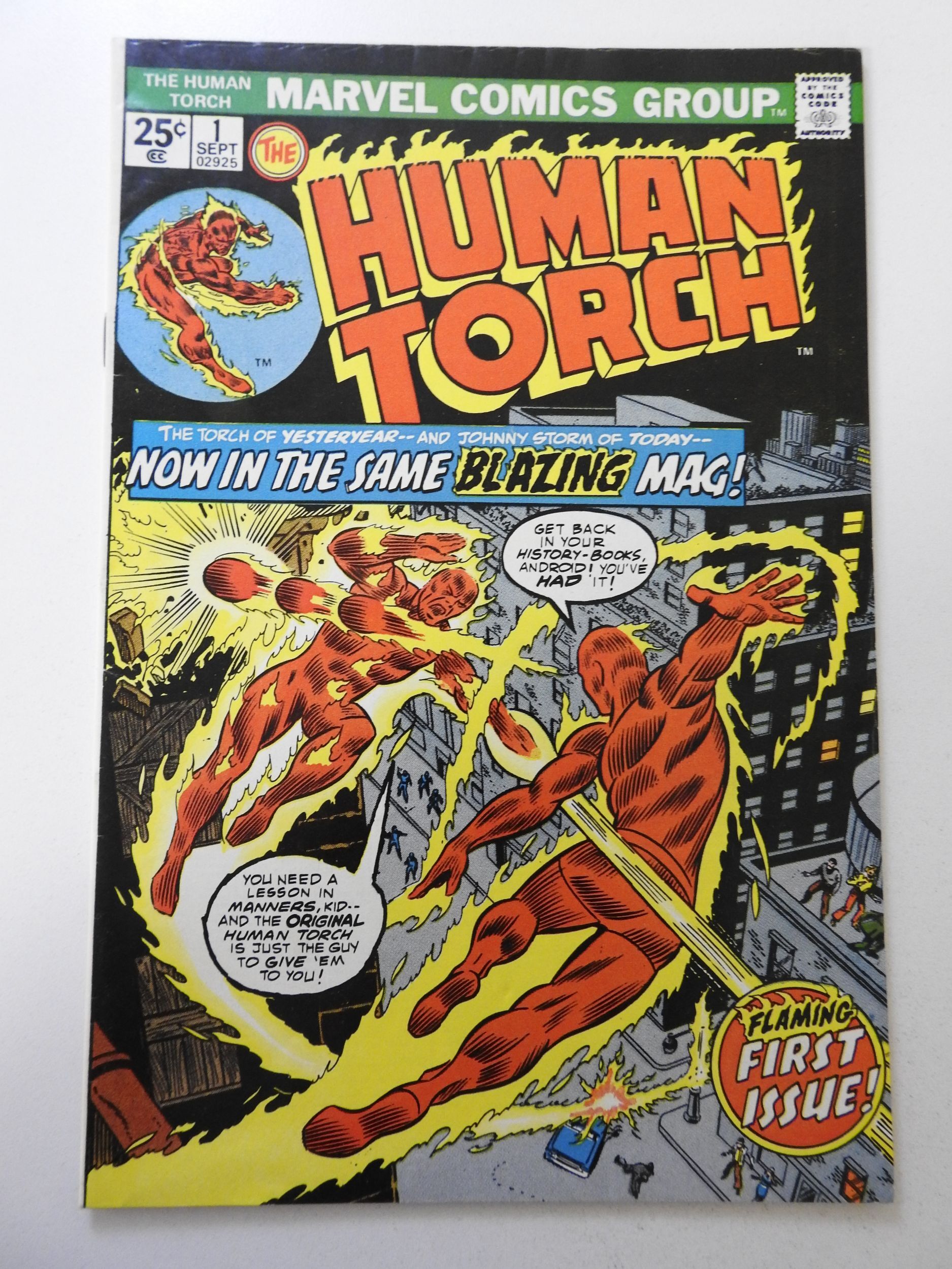 The Human Torch #1 (1974) FN+ Condition! | Comic Books - Bronze Age ...