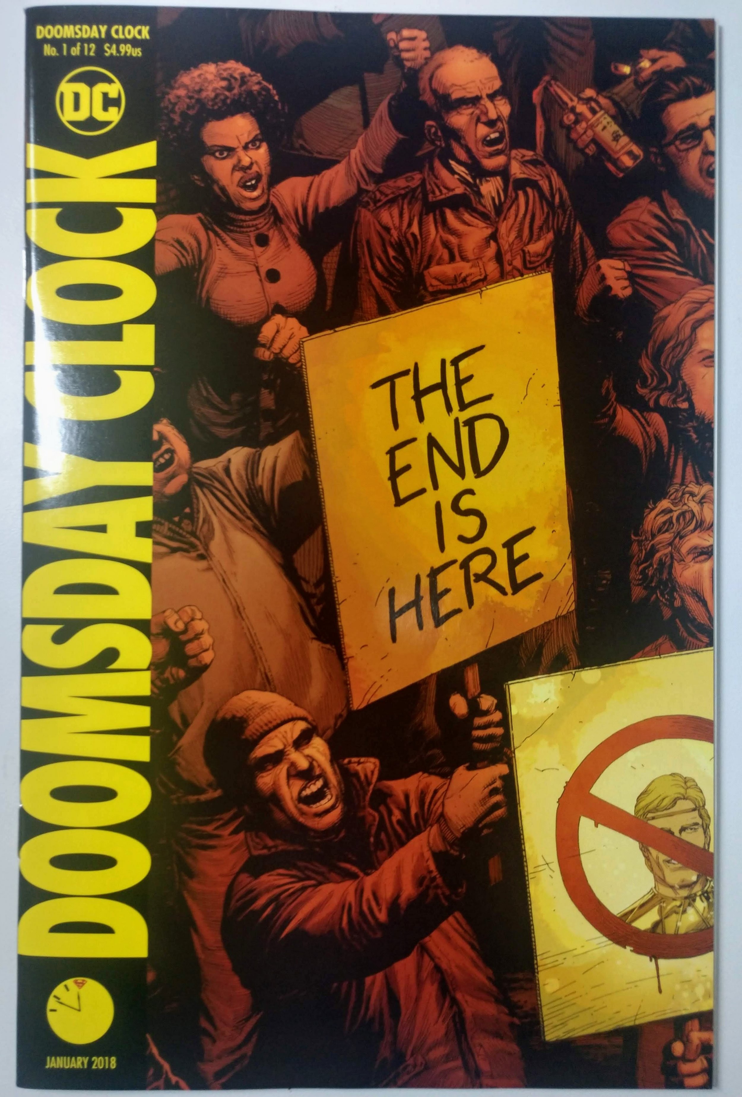 Doomsday Clock #1 (9.4, 2018) The End Is Here Variant | Comic Books ...