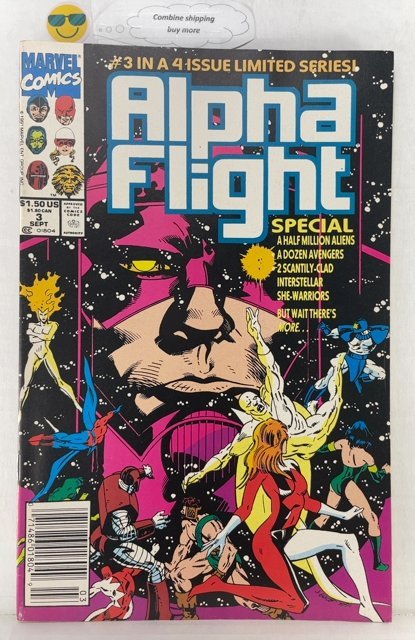 Alpha flight #3 special edition number three, Limited series Galactus | Graphic Novels & TPBs ...