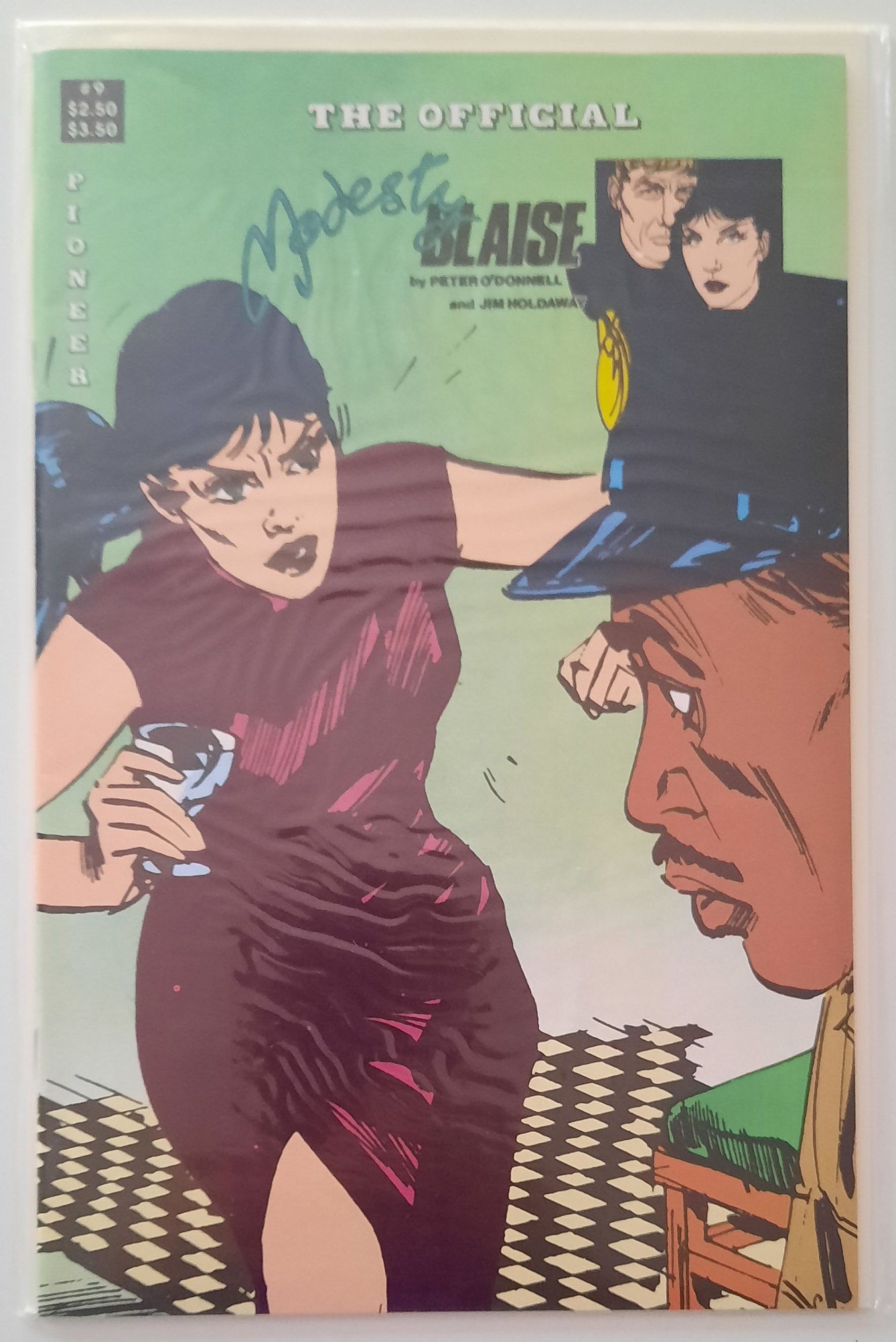 Official Modesty Blaise #9 | Comic Books - Modern Age, Crime ...