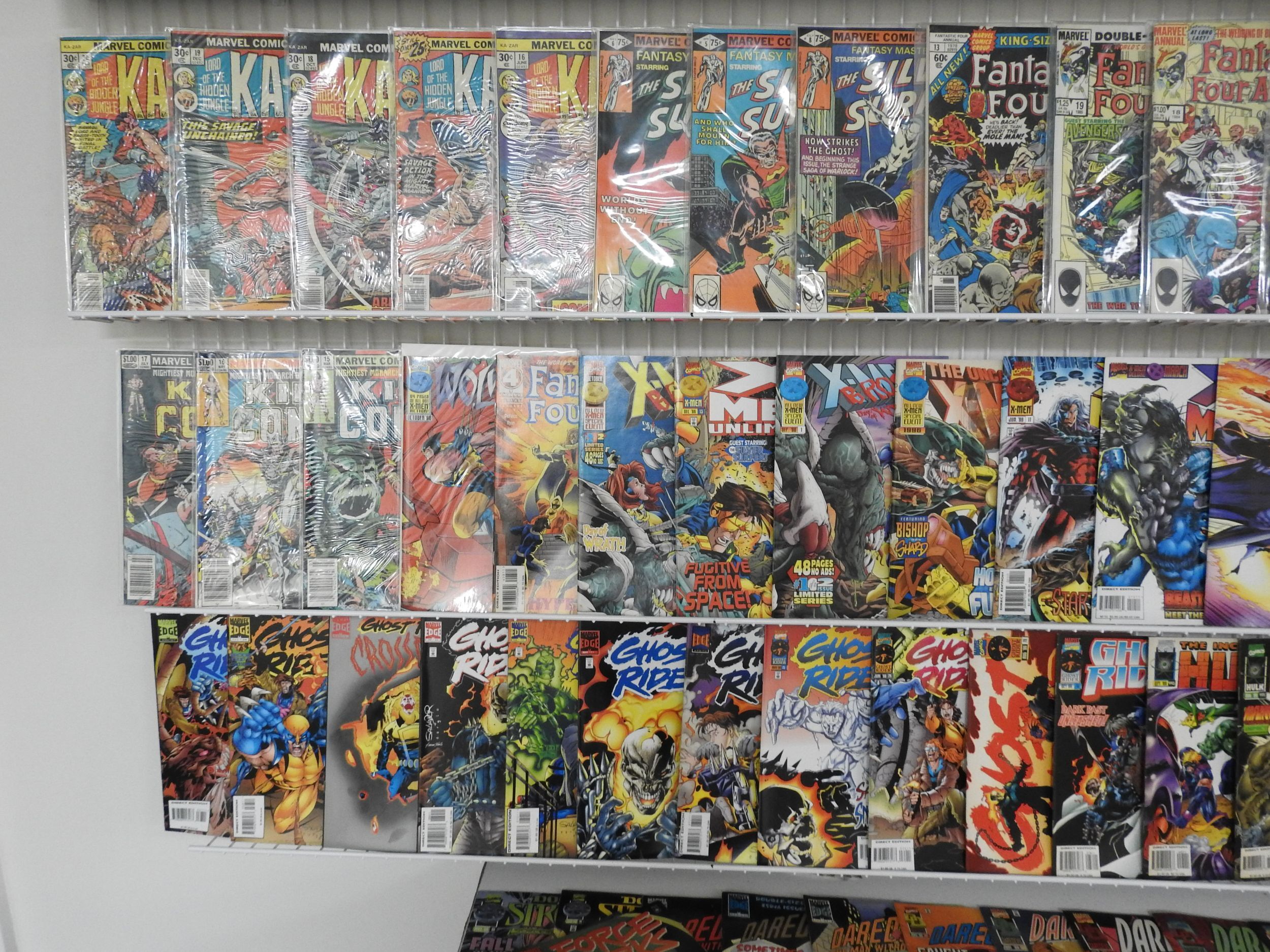 Huge Lot of 170+ Comics W/ Fantastic Four, Ghost Rider, Doctor Strange ...