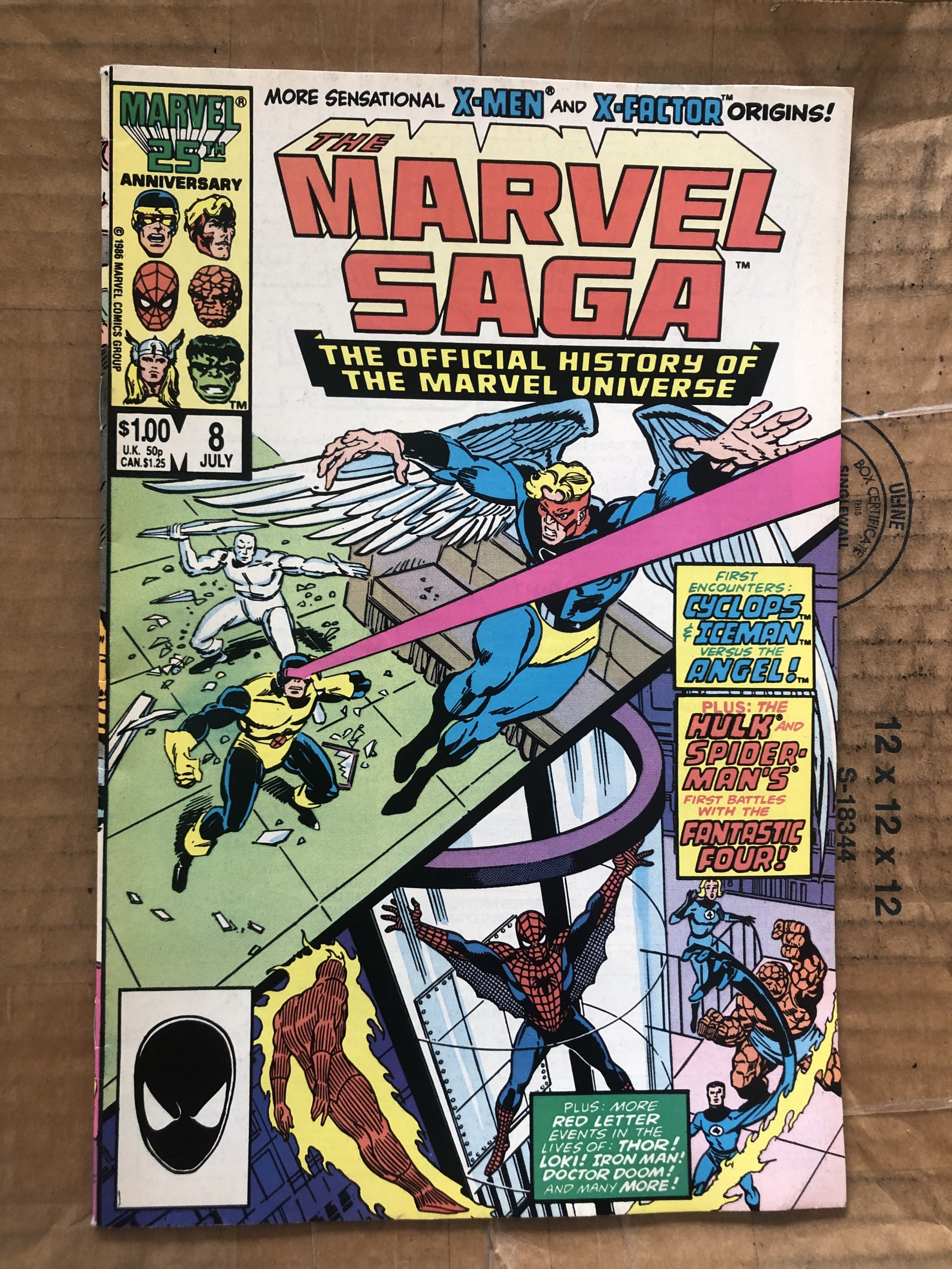 The Marvel Saga The Official History of the Marvel Universe #8 Direct ...