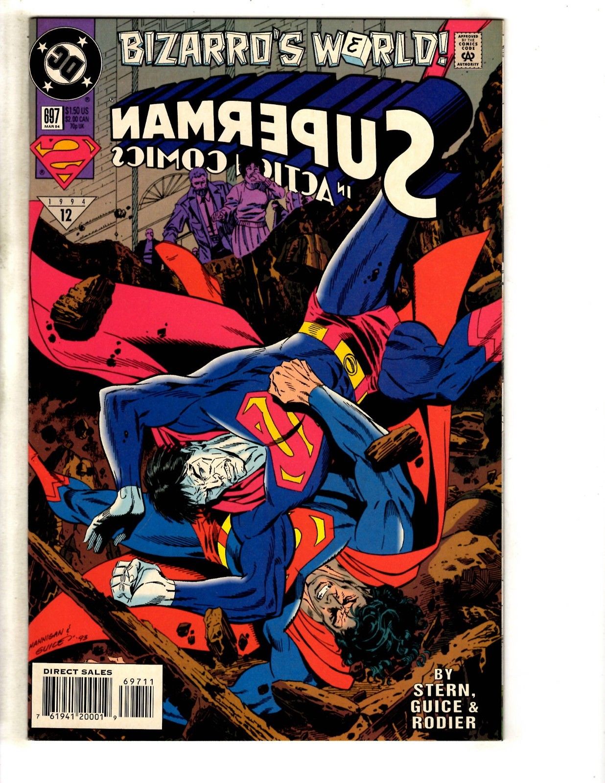 8 Action Comics Feat. Superman DC Comics # 691 692 693 694 695 696 697 ...