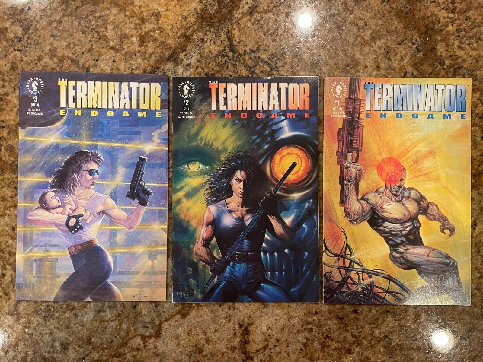 Terminator Endgame Complete Dark Horse Comics LTD Series #1 2 3 ...