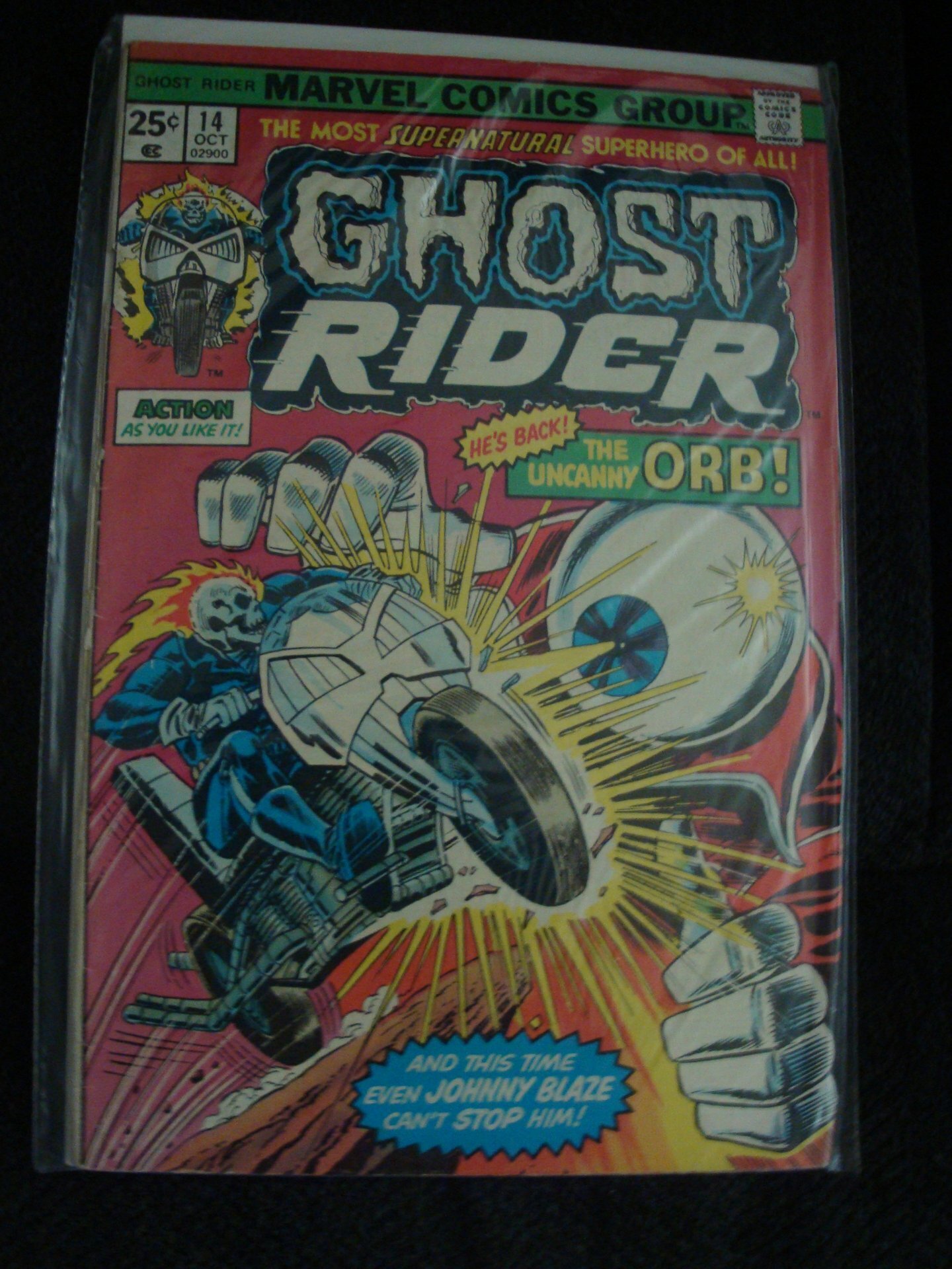 Ghost Rider #14 John Romita Tony Isabella George Tuska The Orb | Comic ...