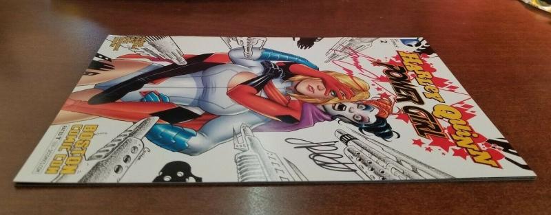 Harley Quinn & Power Girl Variant Boston Comic Con Signed by Conner ...