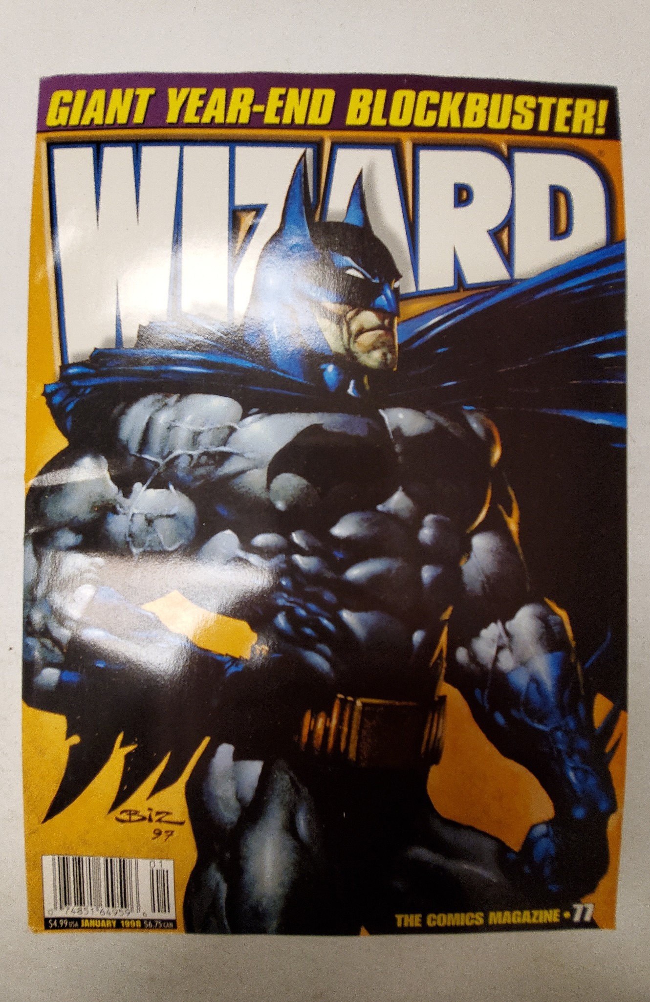 Wizard: The Comics Magazine #77 (1998) NM Wizard Comic Book J682 ...