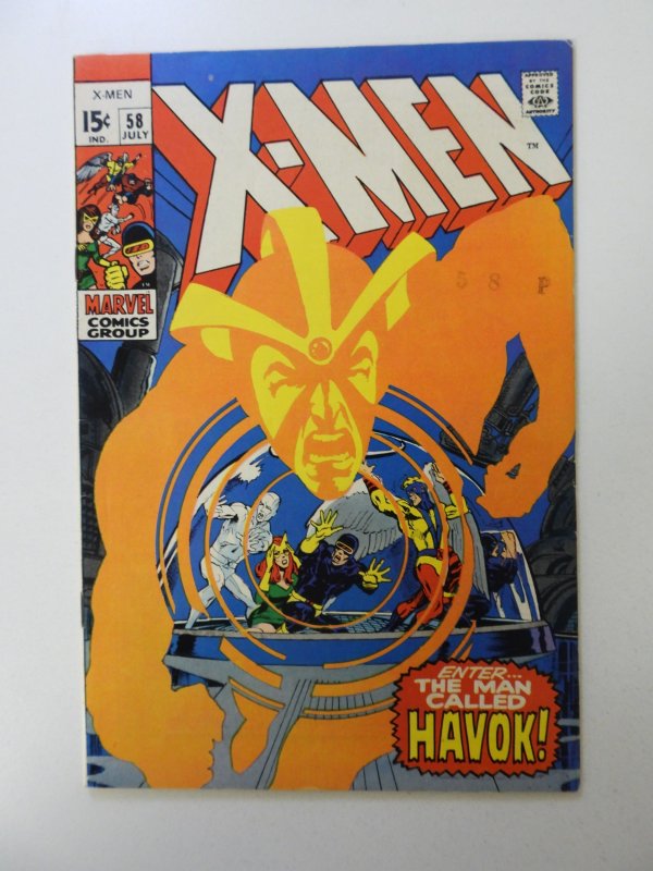 X-Men #59 FN/VF condition "stamp front cover" | Comic Books - Silver ...