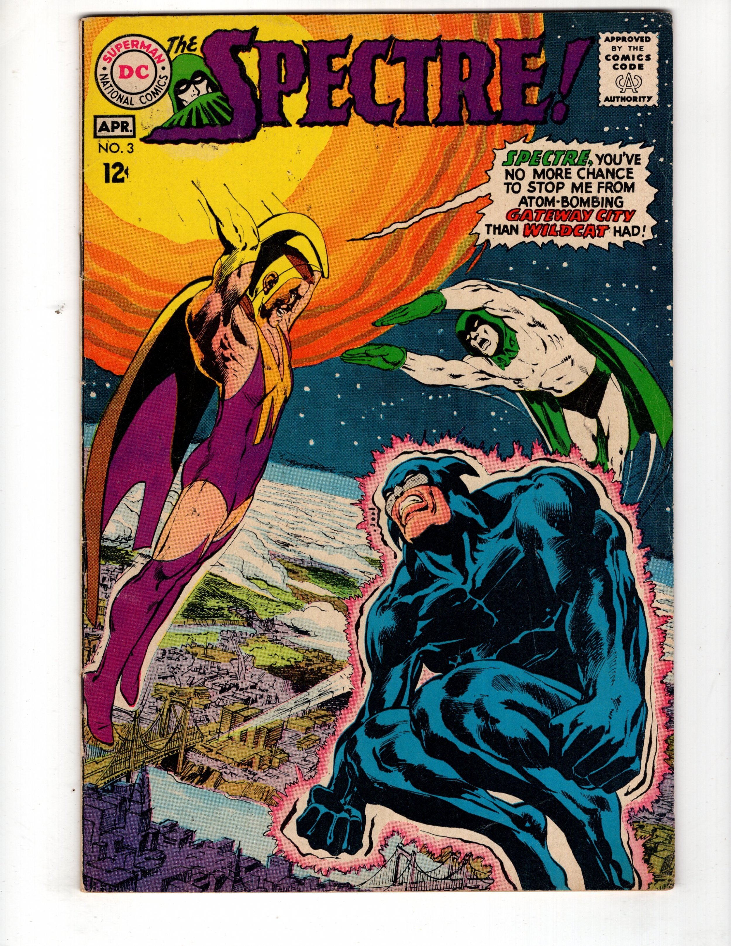 The Spectre #3 (1968) / ID#256 | Comic Books - Silver Age, DC Comics ...