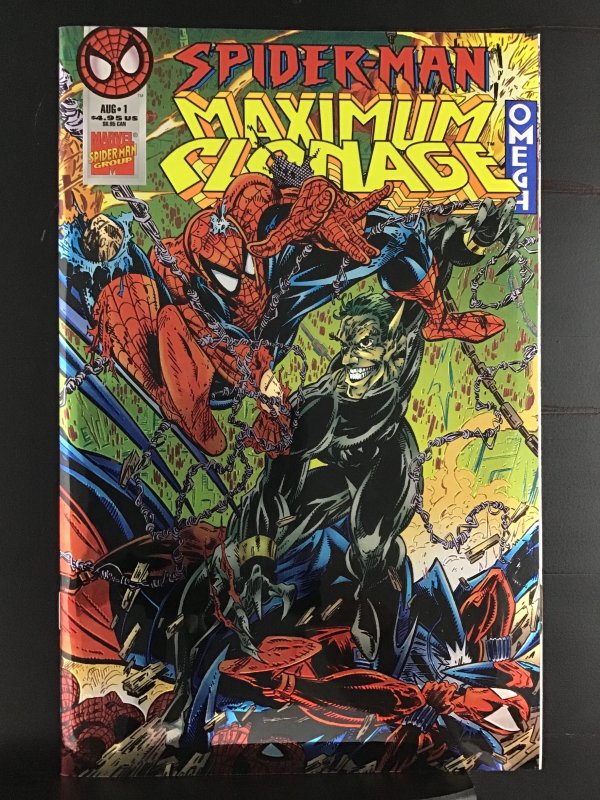 Spider-Man Maximum Clonage Omega #1. FOIL COVER | Comic Books - Modern ...