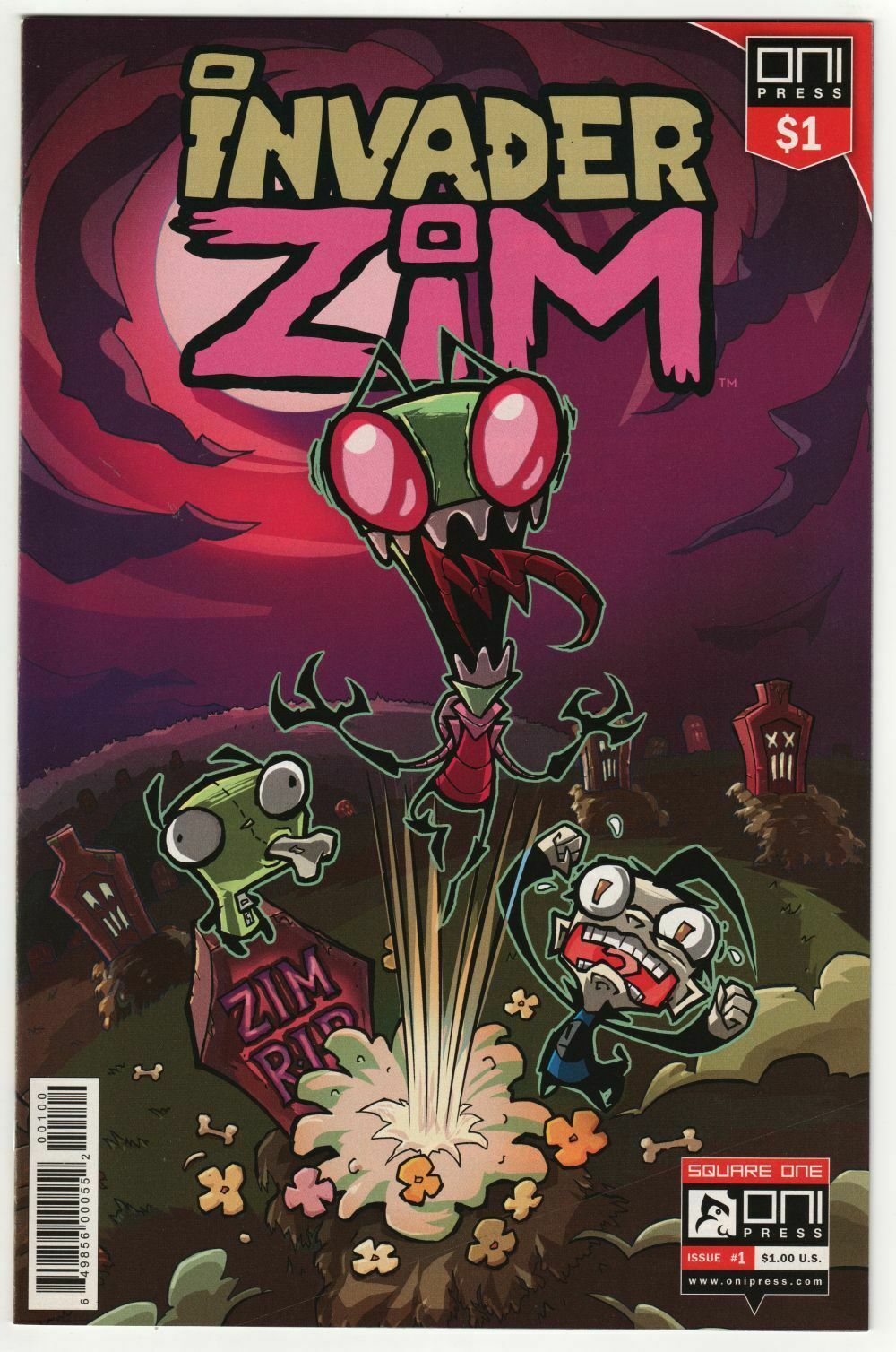 Invader Zim #1 | Square One Dollar Edition (Oni, 2017) | Comic Books ...