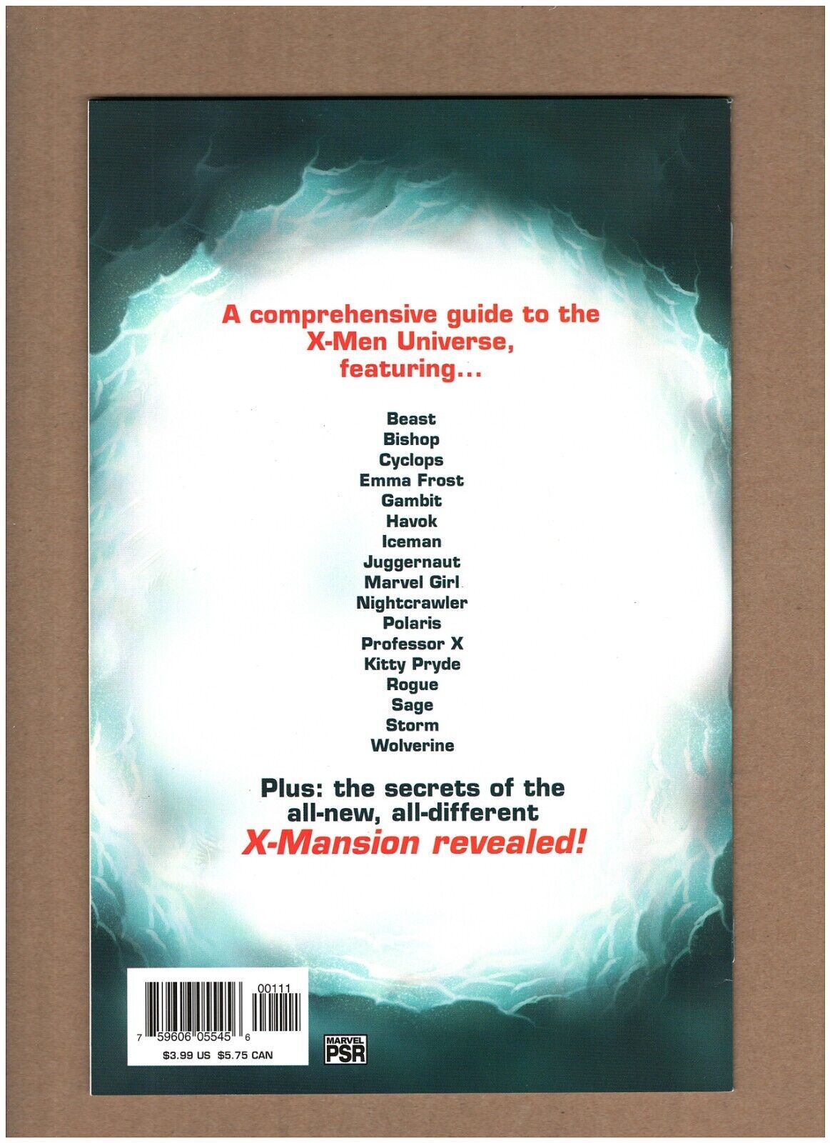 Official Handbook of the Marvel Universe: X-Men 2004 Wolverine Gambit ...